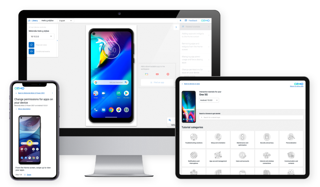 Motorola implements Ozmo’s assisted support platform for entire agent ...