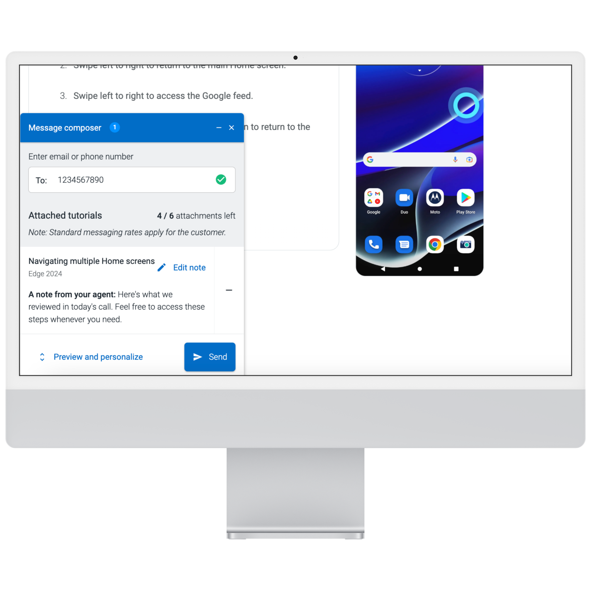 Ozmo for Agents | Assisted support tool - Ozmo